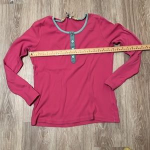 Joules | Tops | Tom Joule Martha Plain Pink To With 4 Buttons In Front ...